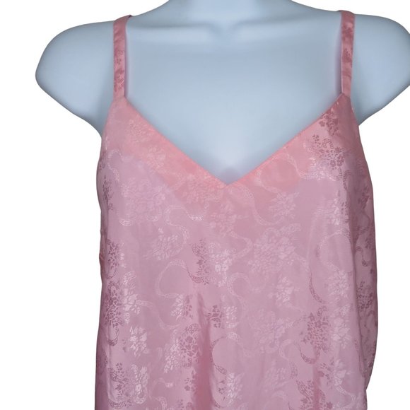 J.O. Intimates | Intimates & Sleepwear | Vintage Pink Brocade Slip ...